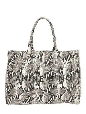 ANINE BING Leo Tote Bag - Python