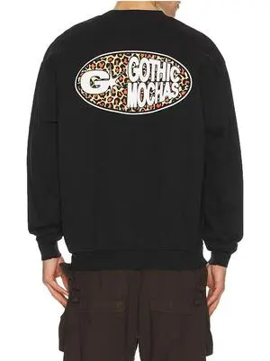 GOTHICMOCHAS Pill Crewneck Sweatshirt - Vintage Black