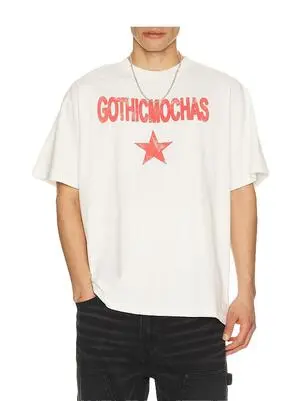GOTHICMOCHAS Rockstar Tee - Cream