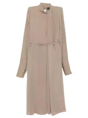 TOM FORD Belted Dress - Neutrals