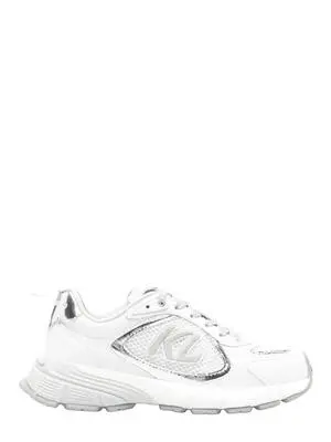 Karl Lagerfeld Orion Metallic-trim Sneakers - White