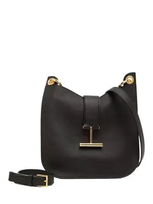 TOM FORD T Bar Shoulder Bag - Brown