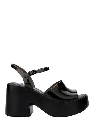 Melissa Lina Platform Sandals - Black