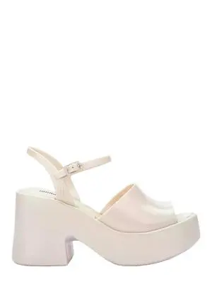 Melissa Lina Platform Sandals - Neutrals