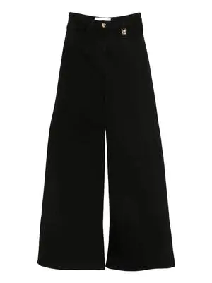 Elisabetta Franchi Flared Jeans - Black