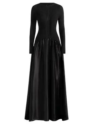 Manière De Voir Adeline Maxi Dress - Black