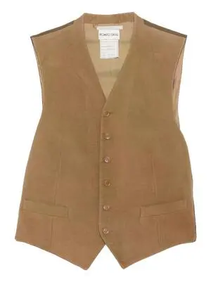 ROMEO GIGLI Two-tone Waistcoat - Neutrals