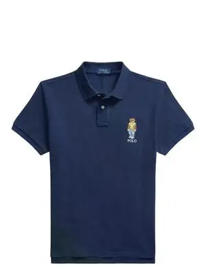 Polo Ralph Lauren Logo-embroidered Polo Shirt - Blue