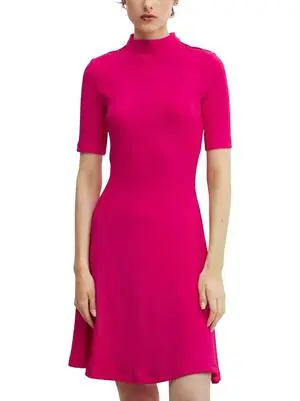 Hugo Short-sleeve Mini Dress - Pink