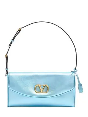 Valentino Garavani Small Devain Shoulder Bag - Blue