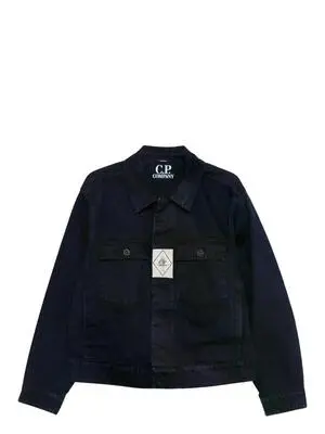 C.P. COMPANY Flap-pockets Denim Jacket - Blue