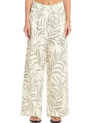 JETS Wide Leg Cover Up Pants - Cream