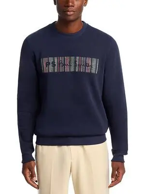 Paul Smith Regular Fit Logo Sweatshirt - Very Dark Navy