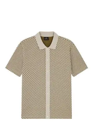 Paul Smith Chevron Pattern Shirt - White