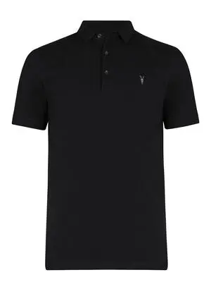 ALLSAINTS Organic Cotton Reform Polo Shirt - Black