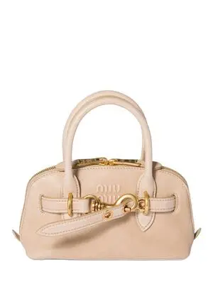 Miu Miu Aventure Mini Nappa Leather Bag - Cord