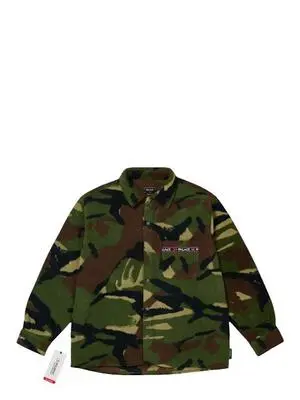 PALACE Polartec Om Fleece Overshirt - Woodland Camo