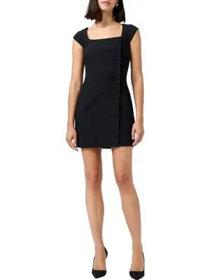 French Connection Azra Twill Minidress - Black