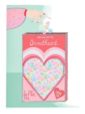 VERRIER Will You Be My Sweetheart Greeting Card - Green Multi
