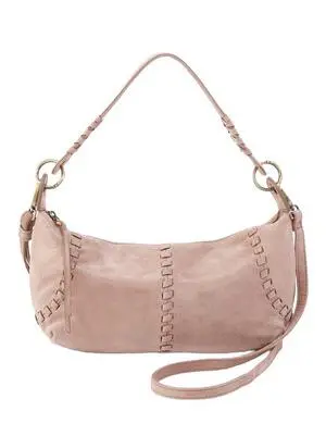 Hobo Mini Opal Leather Shoulder Bag - Hazel