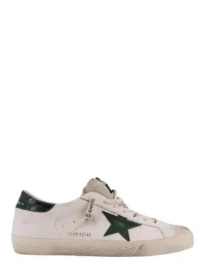 GOLDEN GOOSE Superstar Leather Sneakers - White