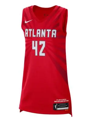 Nike Atlanta Dream Explorer Edition Dri-fit Wnba Victory Jersey - Red