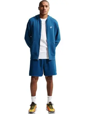 Nike Club French Terry Flow Shorts - Blue