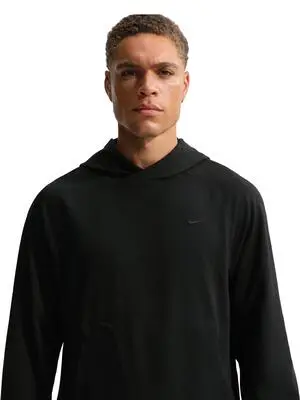 Nike Dri-fit Uv Protection Pullover Performance Hoodie - Black