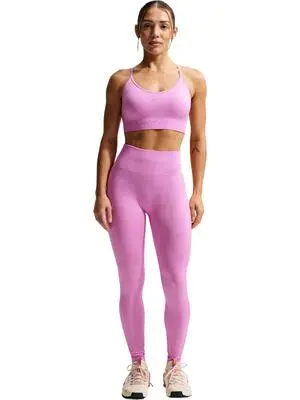 Nike Pro Seamless High-waisted 7/8 Leggings - Purple