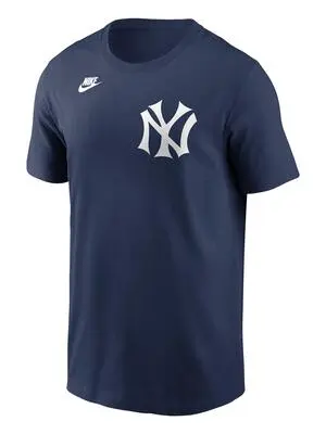 Nike Derek Jeter New York Yankees Cooperstown Mlb T-shirt - Blue