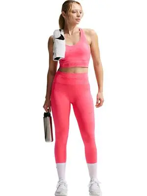 Nike Pro Seamless High-waisted 7/8 Leggings - Pink