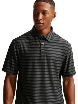 Nike Tailored Performance Dri-fit Golf Polo - Black
