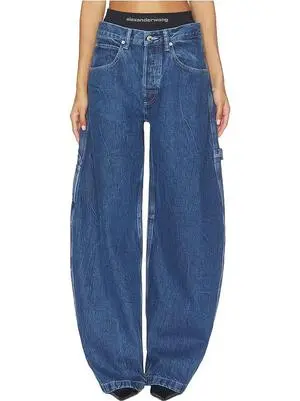 Alexander Wang Oversized Wide Leg - Blue