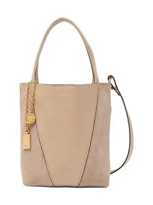 Chloé Spin Canvas Tote Neutral