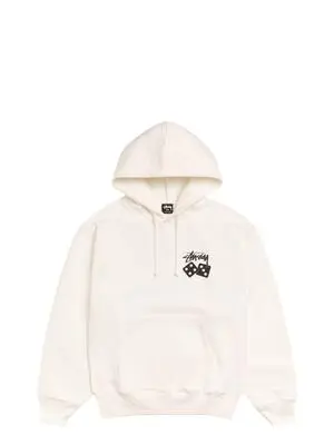StÜssy Dice Graphic Hoodie - Cream
