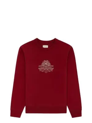 Aimé Leon Dore Emblem Logo Crewneck Sweatshirt - Red