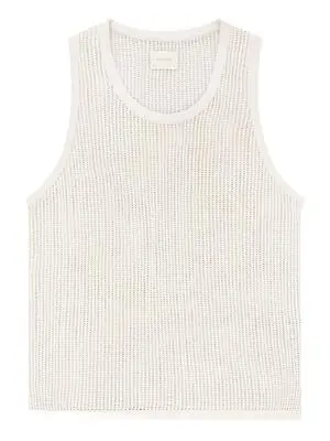 Aimé Leon Dore Mesh Knit Tank - Cream