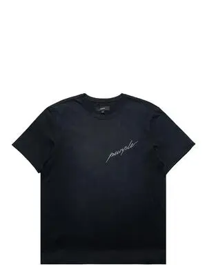 PURPLE BRAND Signature Tee - Black