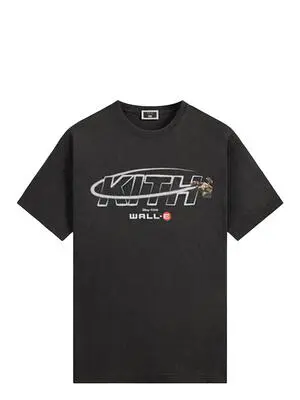 Kith X Disney For Pixar Wall-e Orbit Vintage Tee - Black