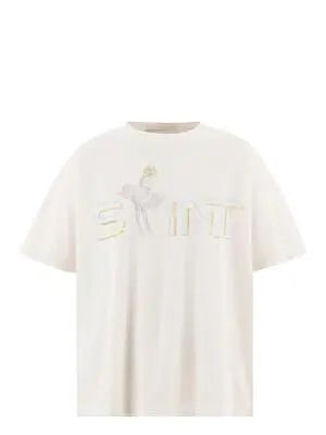 SAINT MXXXXXX X Sorayama Lovers Tee - White