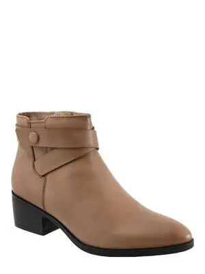 Softwalk Lira Ankle Boot - Stone