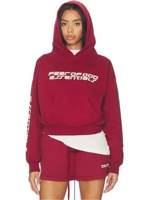 Fear Of God Classic Hoodie - Crimson