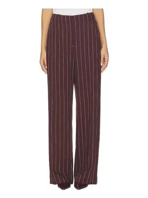 Simkhai Tavar Pants - Mahogany Stripe