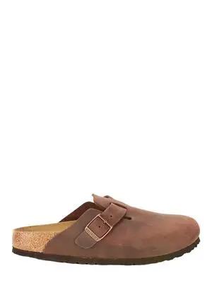 BIRKENSTOCK Buckle-strap Mules - Brown