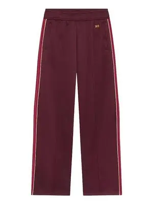 WALES BONNER Essence Track Pants - Burgundy