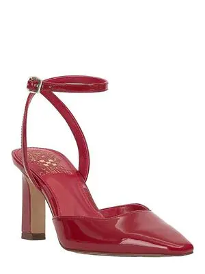 Vince Camuto Galees Ankle Strap Pumps Burnt Sugar