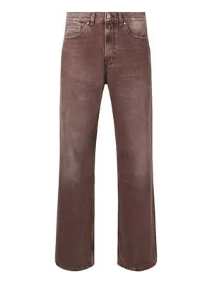 Our Legacy Third Cut Straight-leg Jeans - Brown