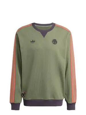 Adidas Fc Bayern Terrace Icons Sweatshirt - Base Green