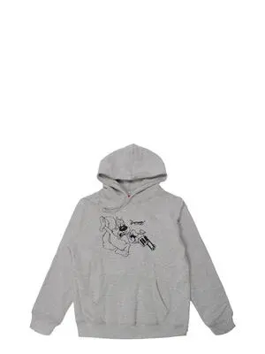 Supreme Hooded Sweatshirt - Heather Grey