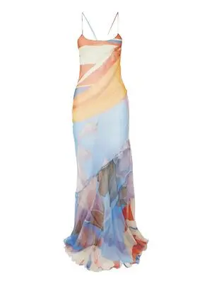DONDE ESTEBAN Palenque Flores Printed Maxi Dress - Multi